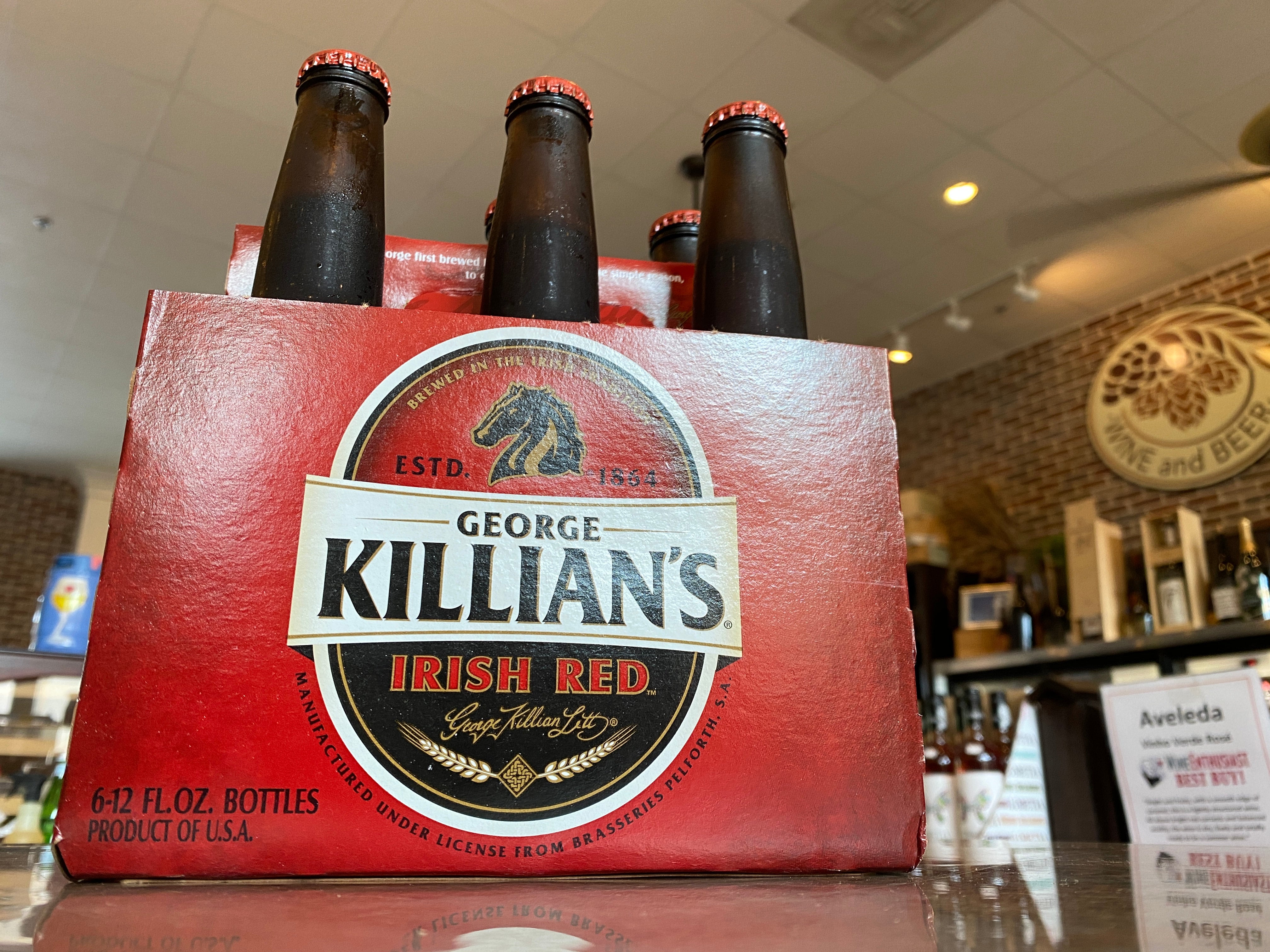 who makes killians irish red