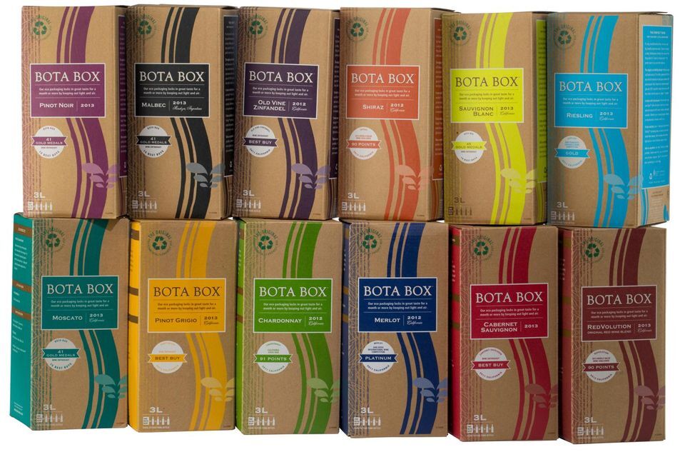 Bota Box 3 & Bota Breeze Liter Boxed Wines (16 Varietals)